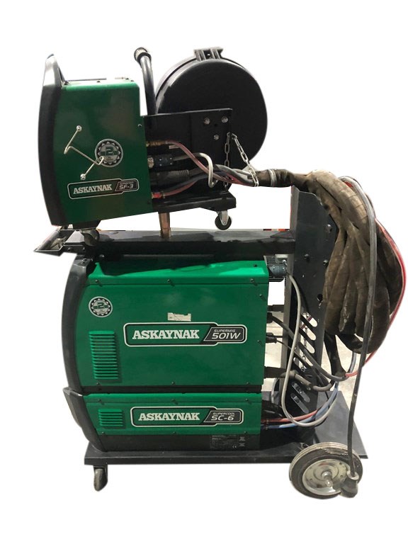 ASKAYNAK SUPERMIG 501W SU SOĞUTMALI GAZALTI KAYNAK MAKİNESİ ...